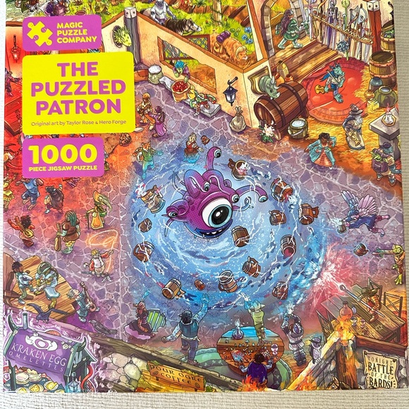 magic puzzle company | Games | The Puzzled Patron Jigsaw Puzzle 00 ...